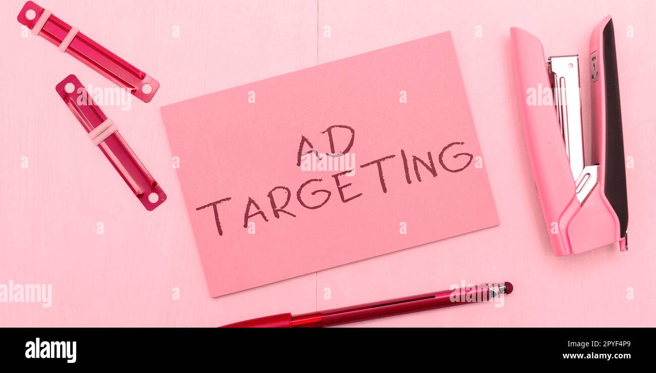Conceptual display Ad Targeting. Business idea target the most ... Conceptual display Ad Targeting. Business idea target the most ...
