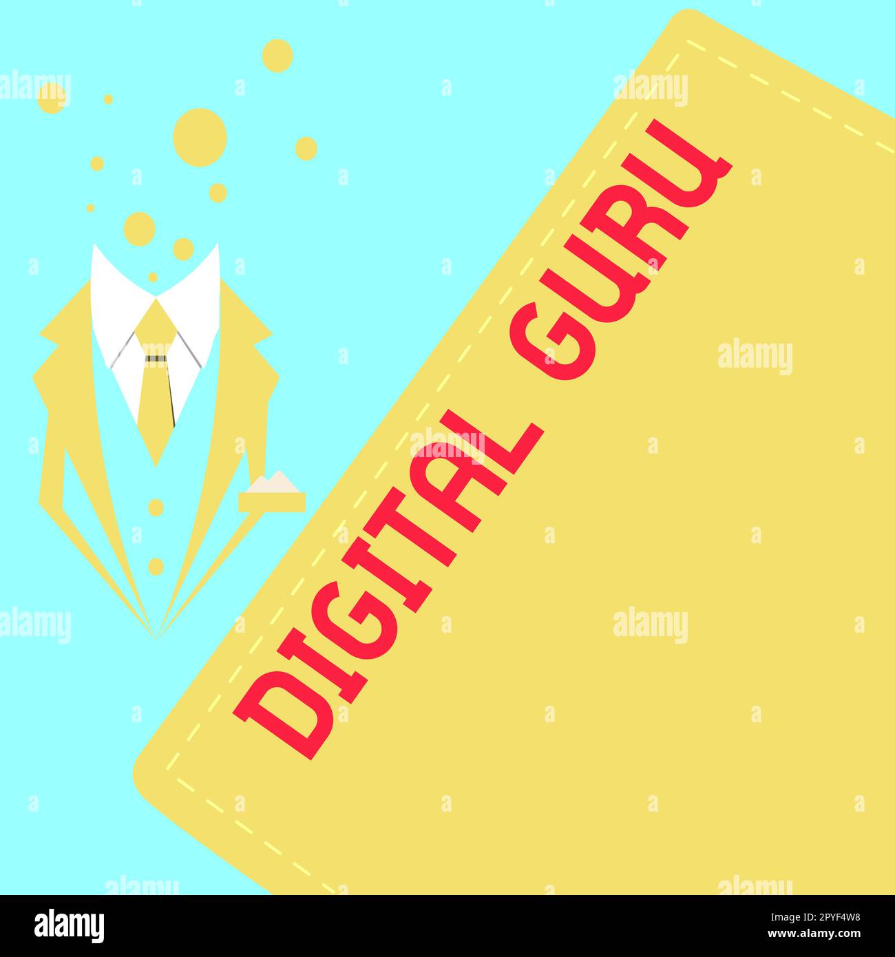 Writing displaying text Digital Guru. Word Written on teacher and ...