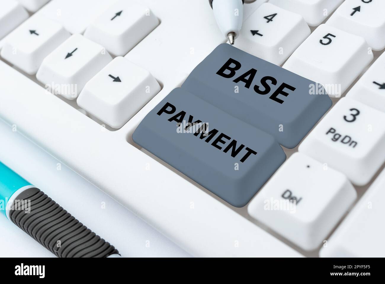 Sign displaying Base Payment. Business idea amount of pay for a ...
