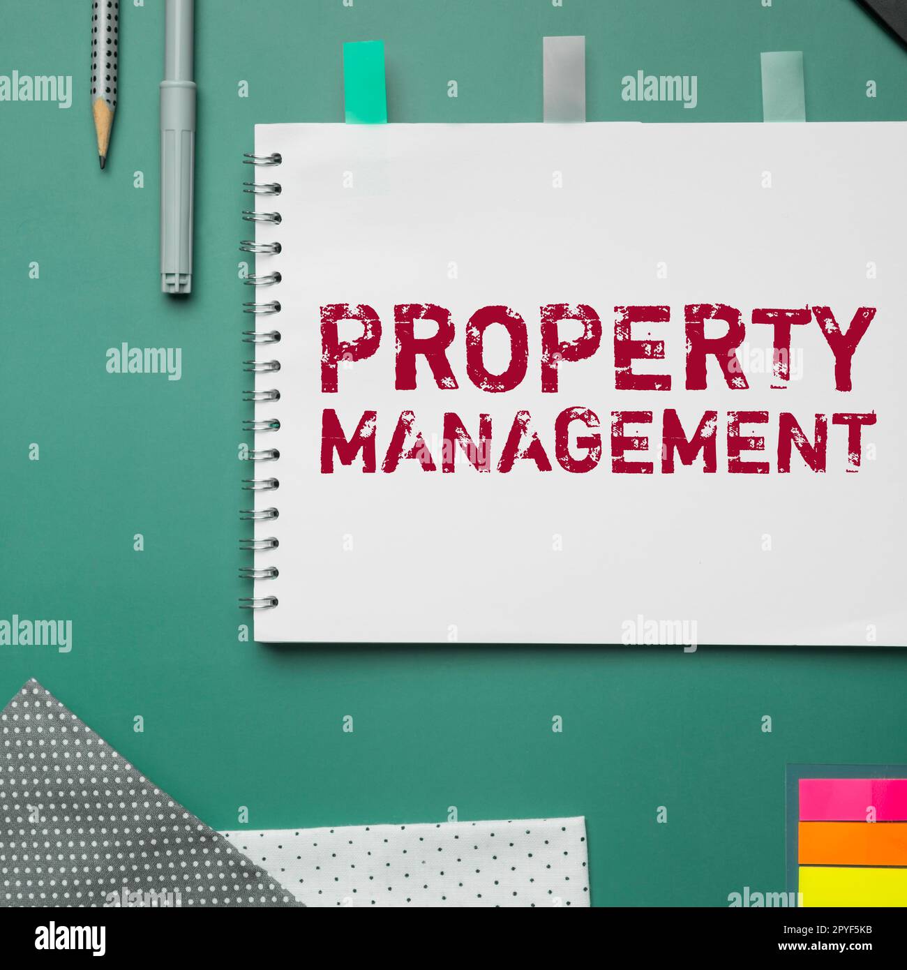 Writing displaying text Property Management, Word for Overseeing of ... Writing displaying text Property Management, Word for Overseeing of ...