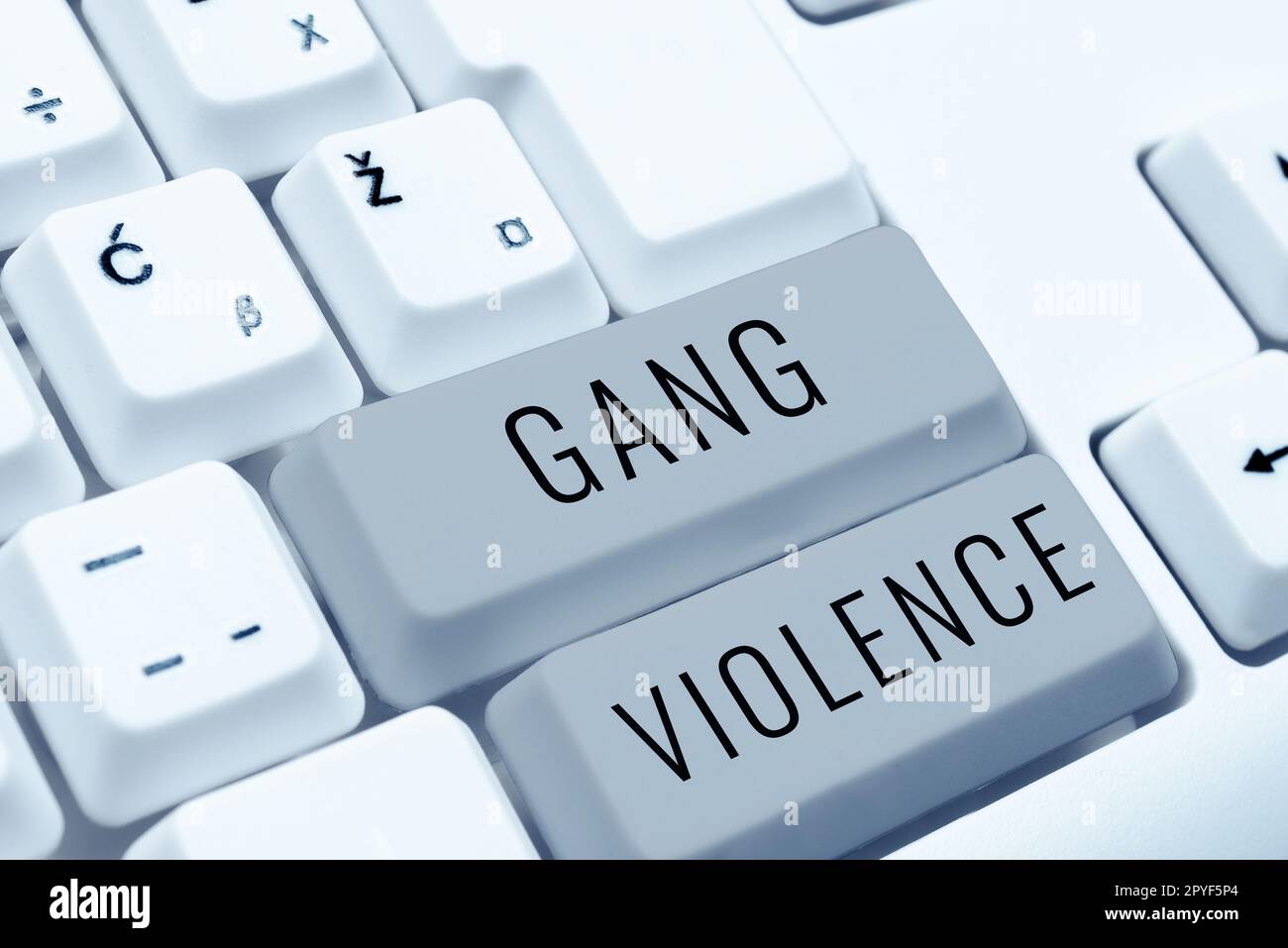 Inspiration showing sign Gang Violence. Concept meaning infringement of ...