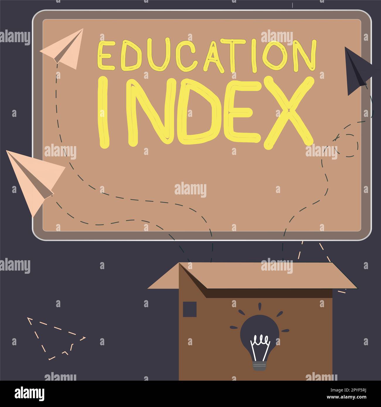 Writing displaying text Education Index. Word for aiming to meet ...
