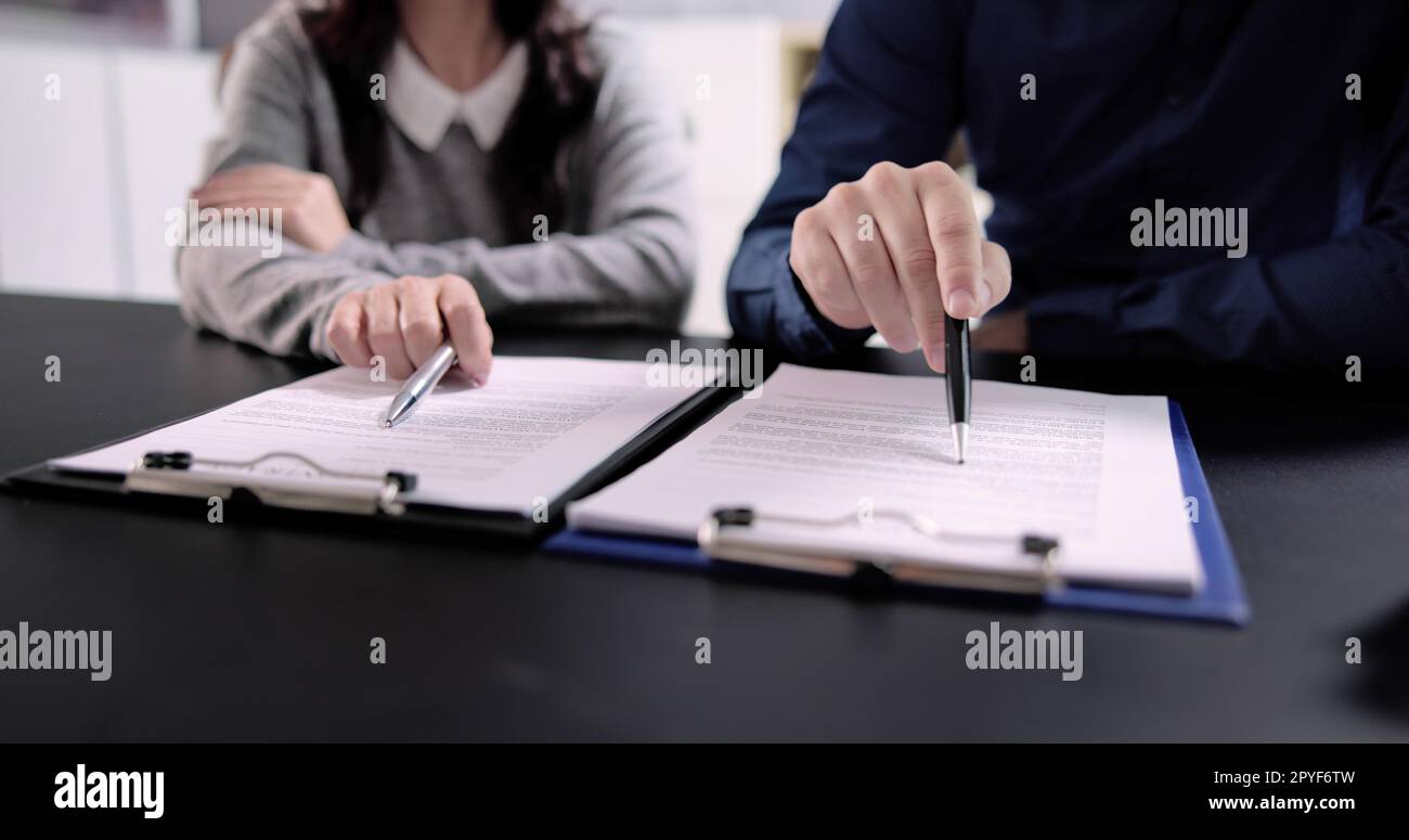 Document review hi-res stock photography and images - Alamy