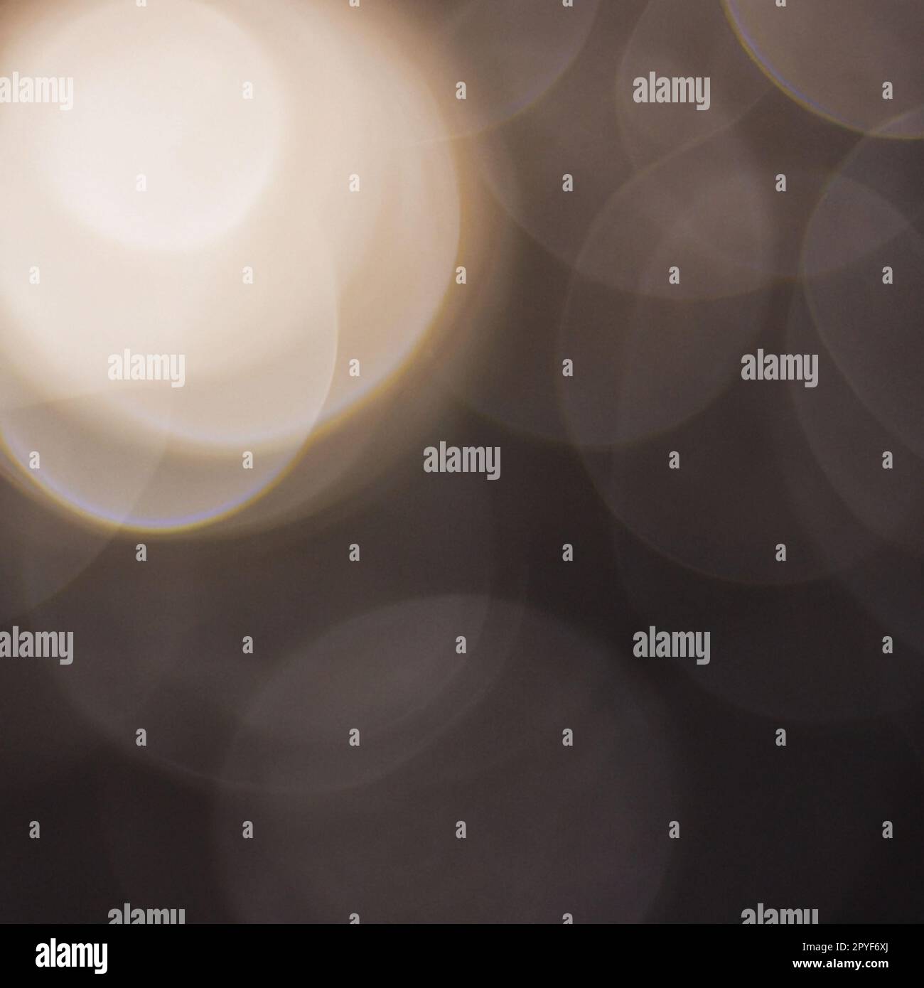 Abstract round bokeh - beige, gray, white. Bokeh is the blurring of an ...