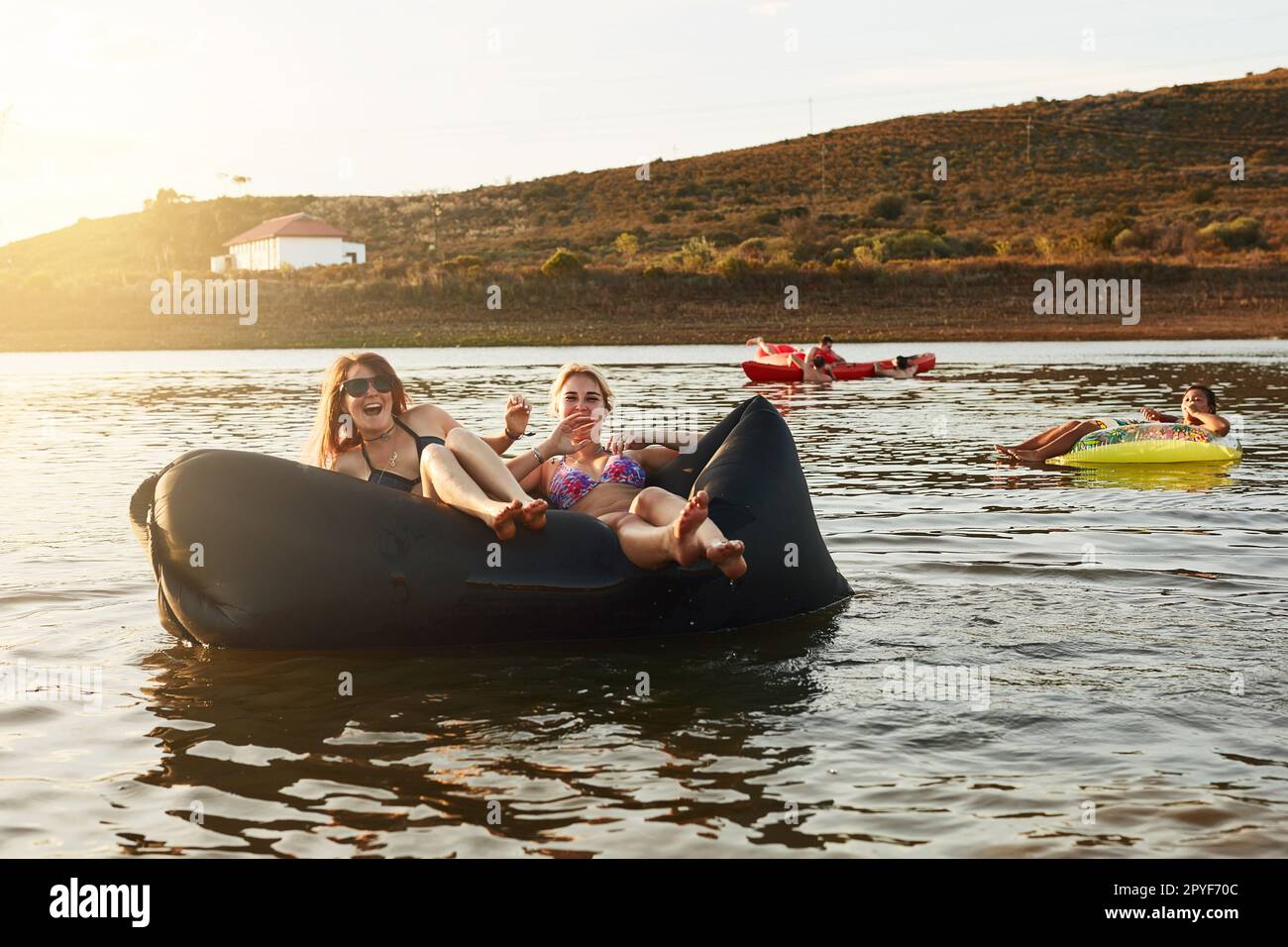 Women having fun in water hi-res stock photography and images - Alamy