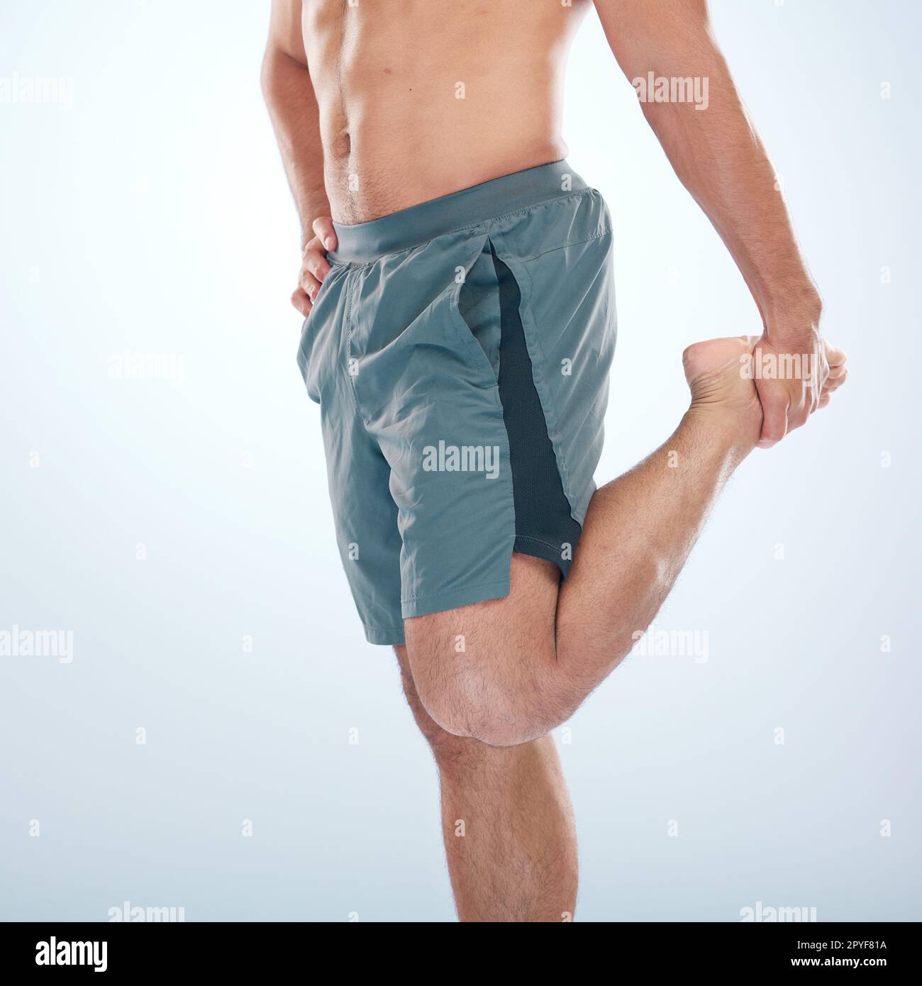 Leg stretch male hi-res stock photography and images - Alamy
