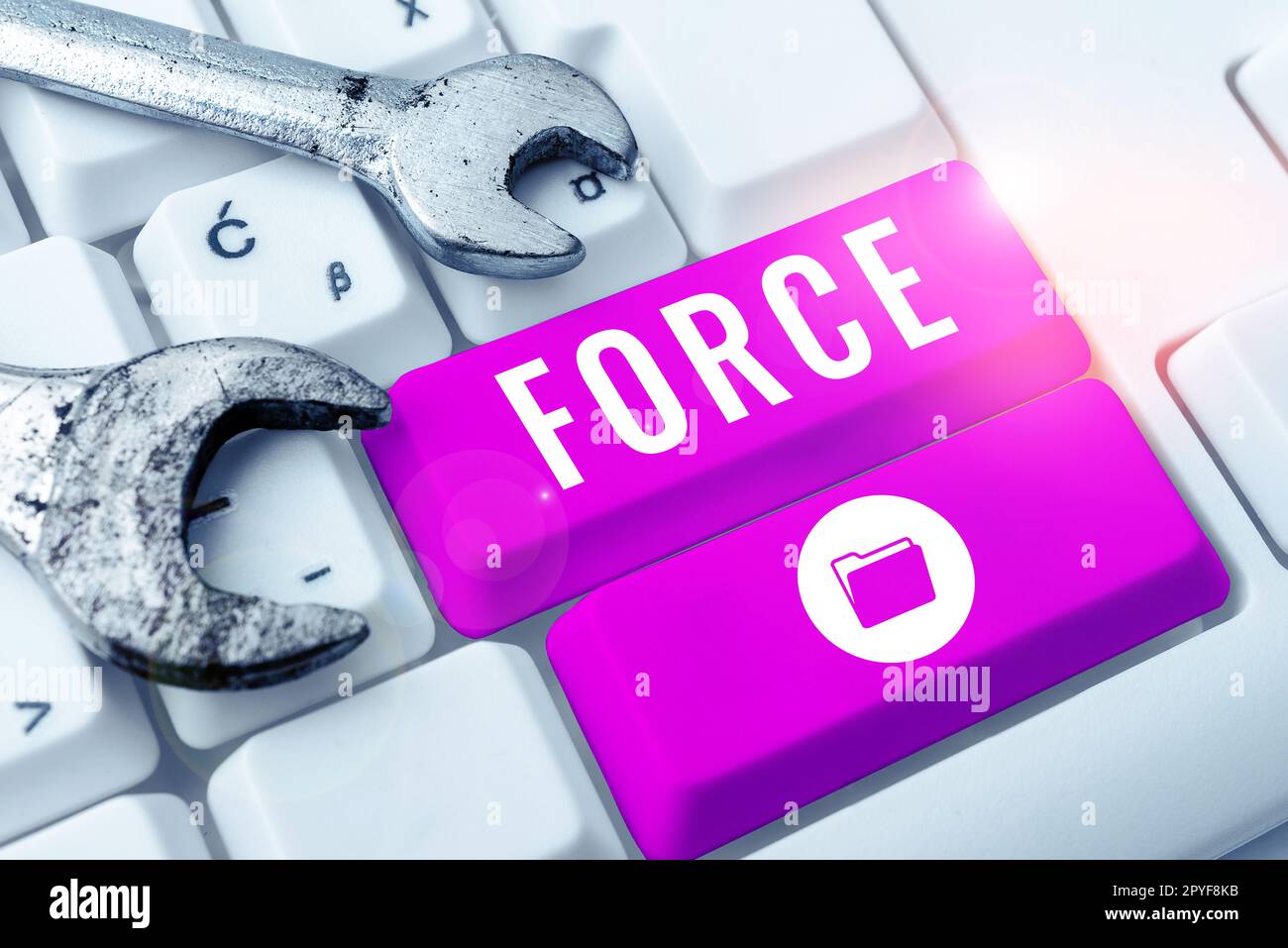 Force word hi-res stock photography and images - Alamy