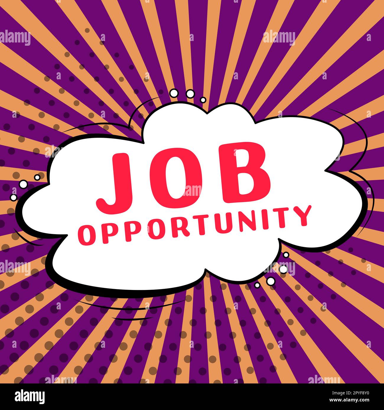 Text showing inspiration Job Opportunity. Business overview an ...