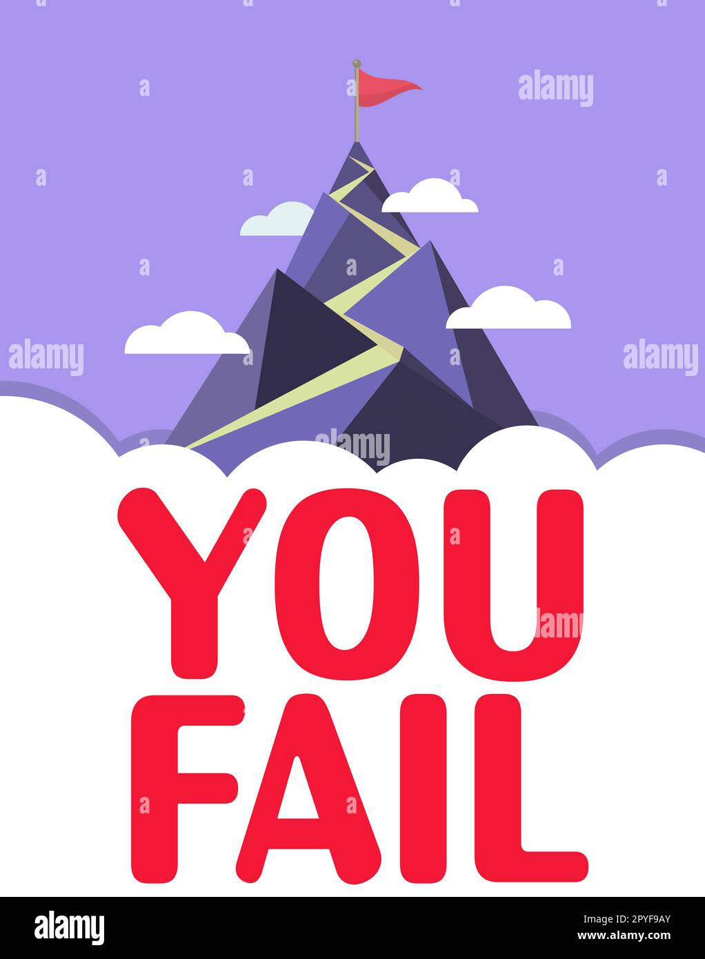 Conceptual display You Fail. Internet Concept not able to live up to ...