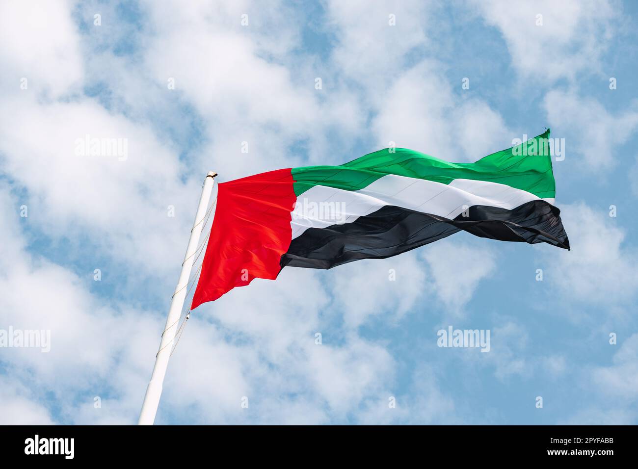 Experience a sense of patriotism and unity, as the UAE flag stands tall ...