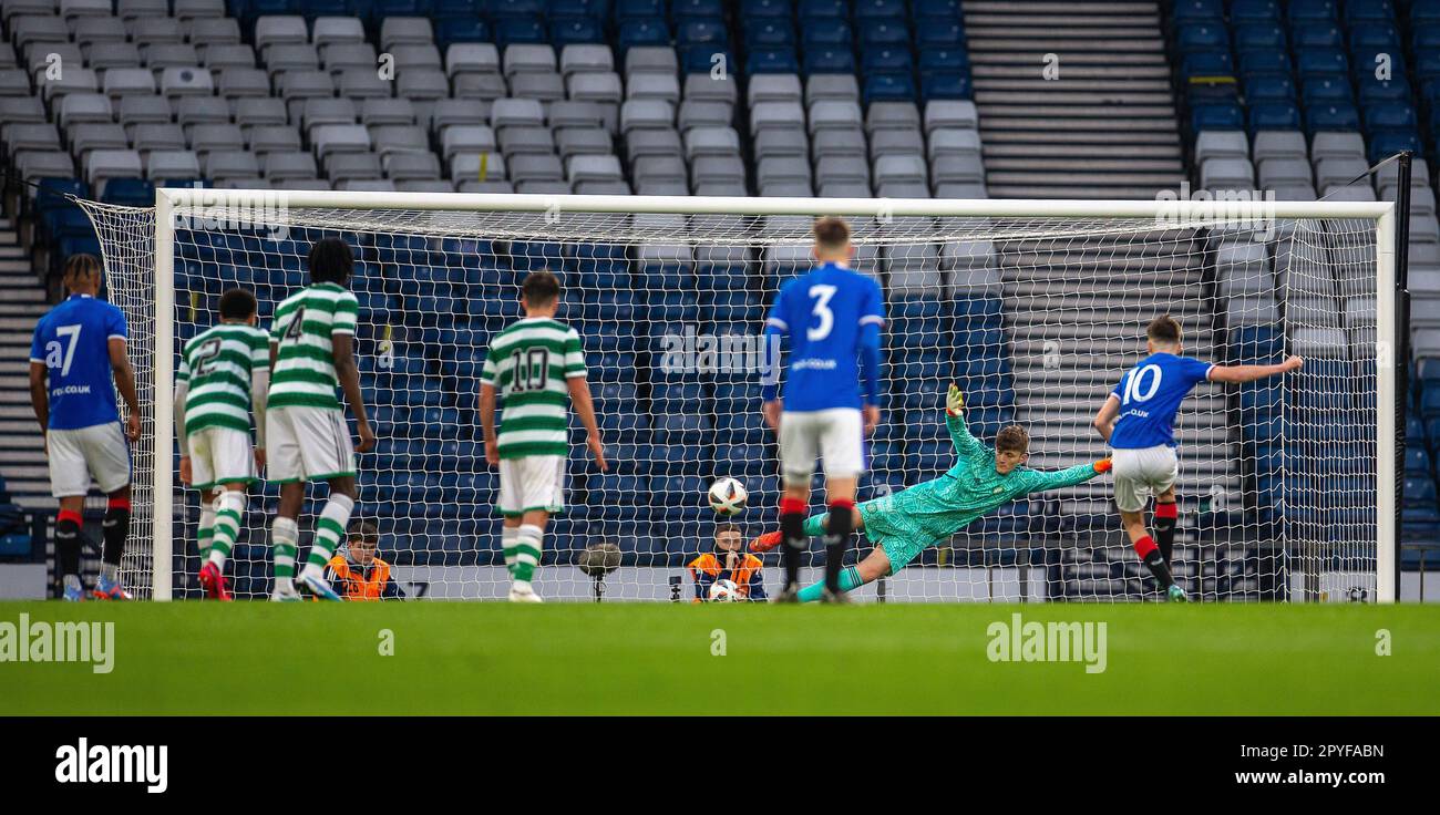 3rd May 2023; Hampden Park, Glasgow, Scotland: Scottish FA Youth Cup ...