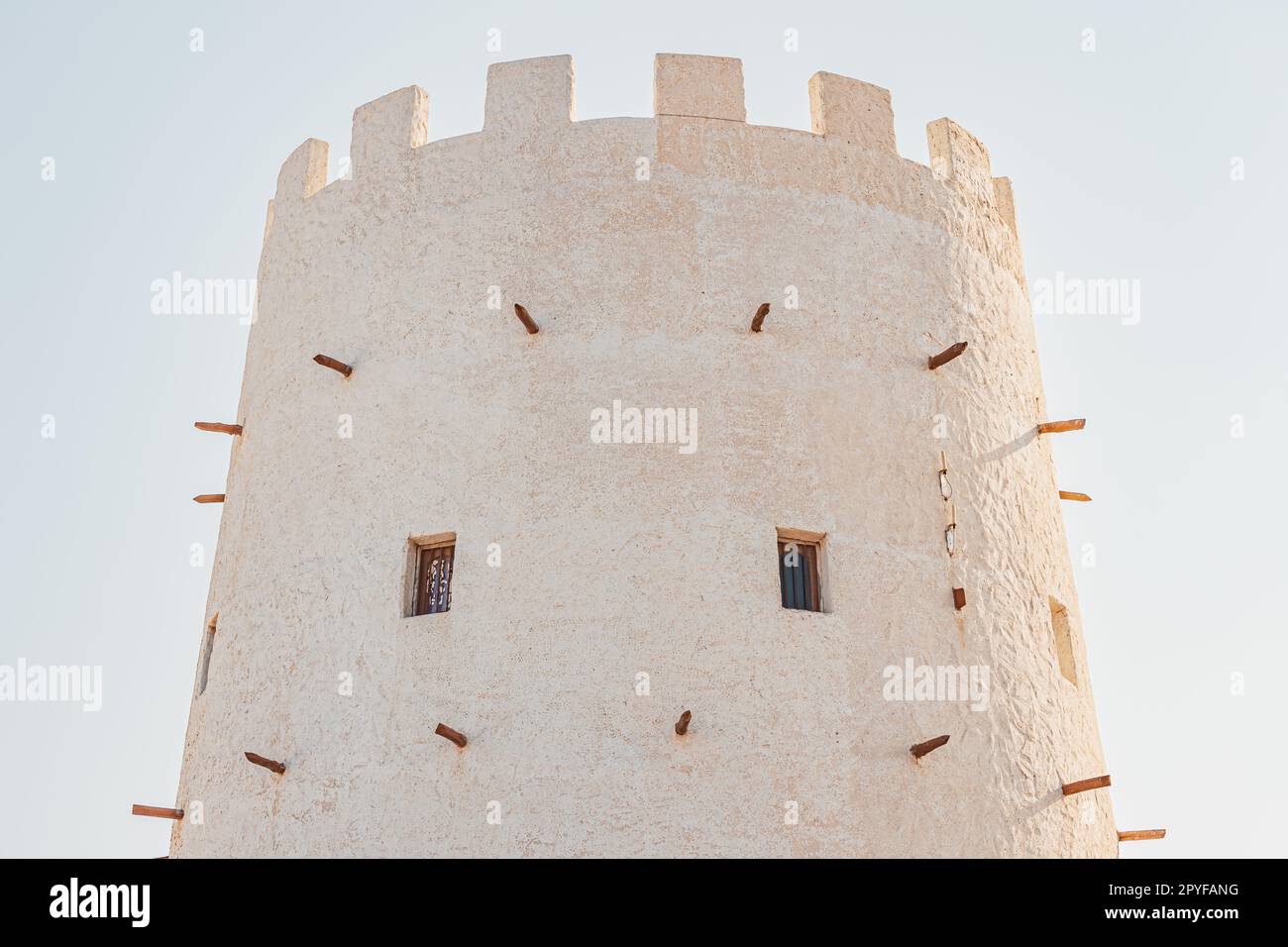 a historical tower located in the old town area of the United Arab ...