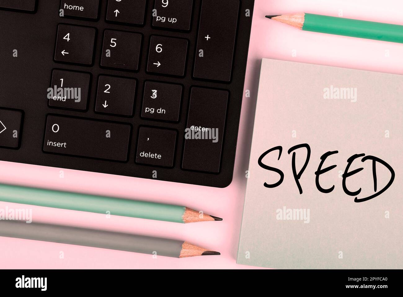 Hand writing sign Speed. Word for rate at which someone or something ...