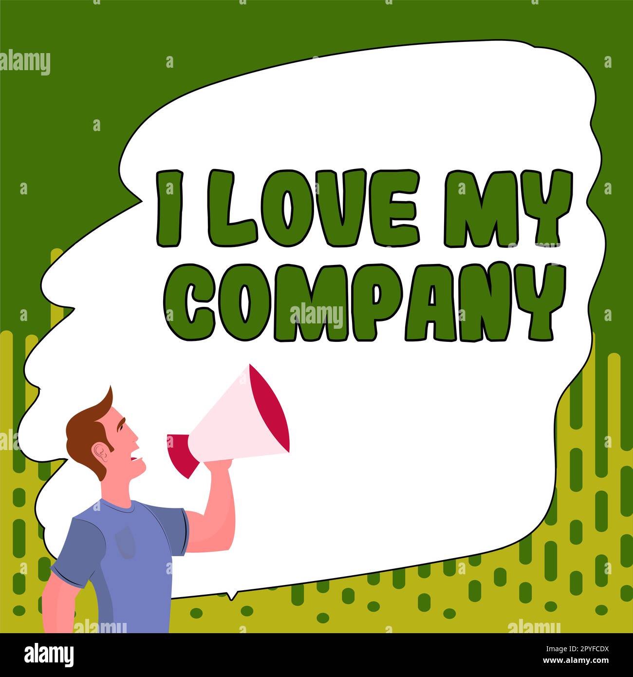 Inspiration showing sign I Love My Company. Business idea tell why ...
