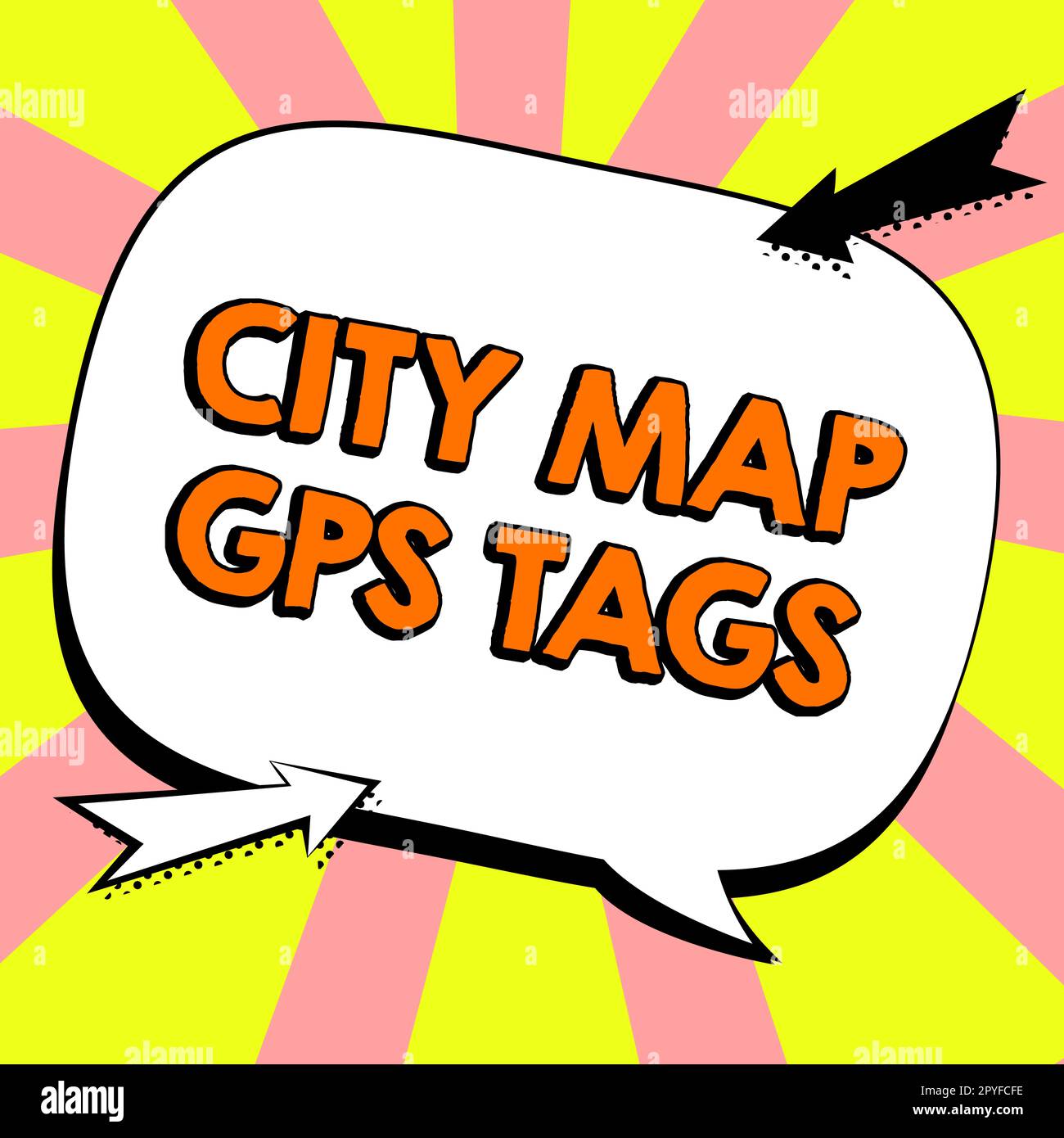 Handwriting text City Map Gps Tags. Business concept global positioning ...