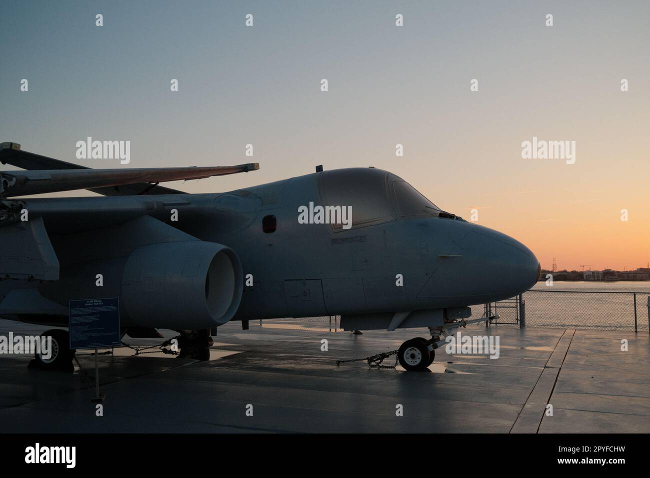 This stock photo shows an aircraft designed for anti-submarine warfare ...