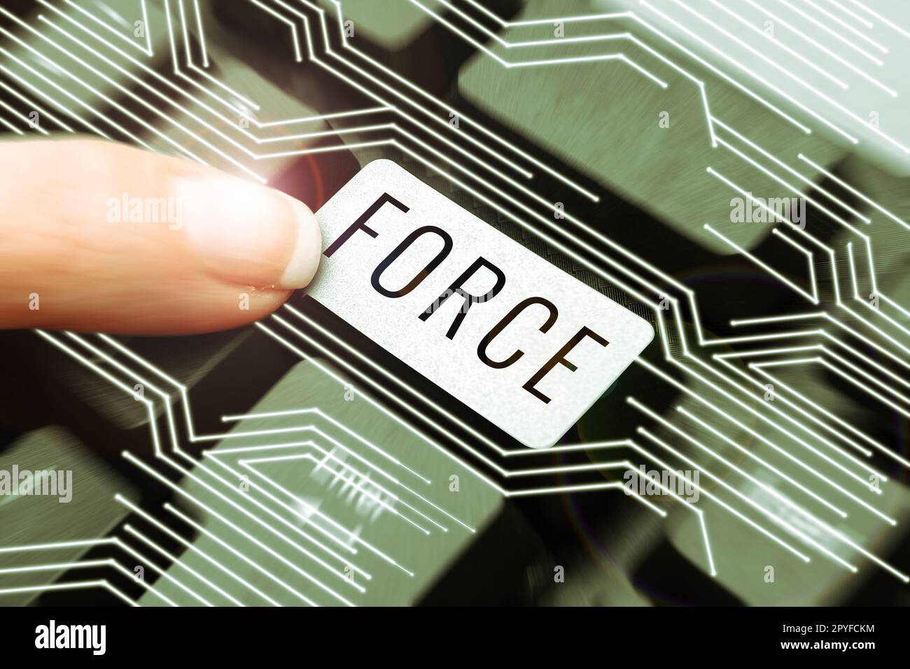 Force word hi-res stock photography and images - Alamy