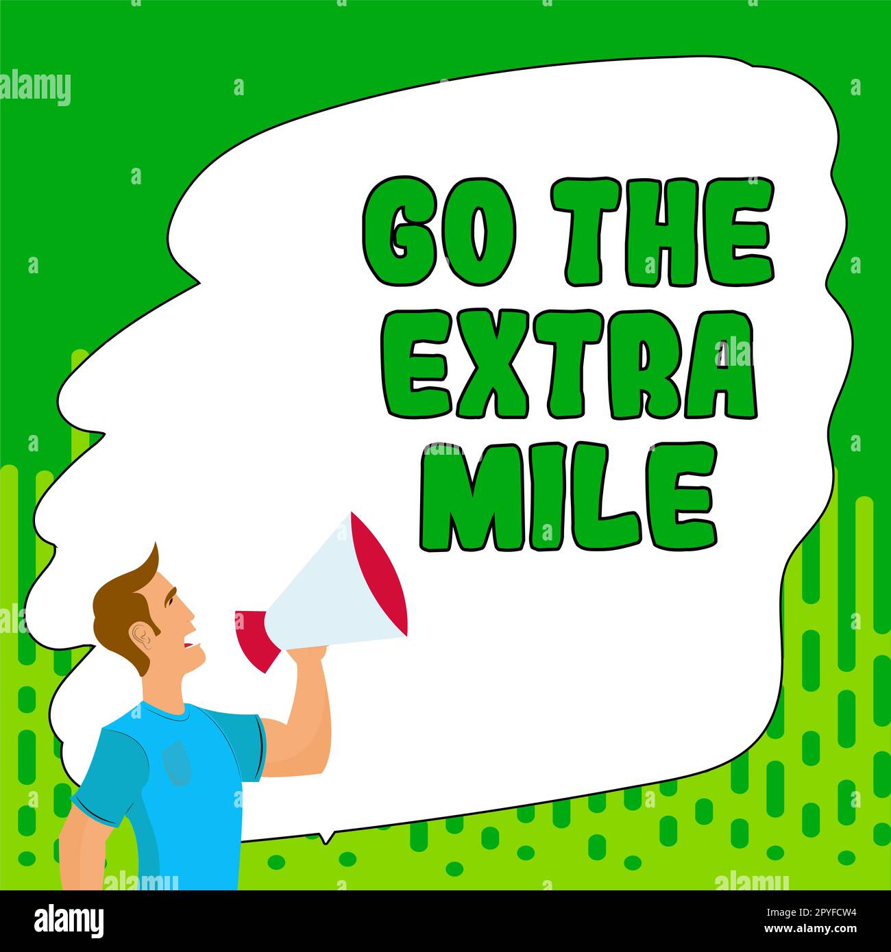 Handwriting text Go The Extra Mile. Internet Concept advising person to ...