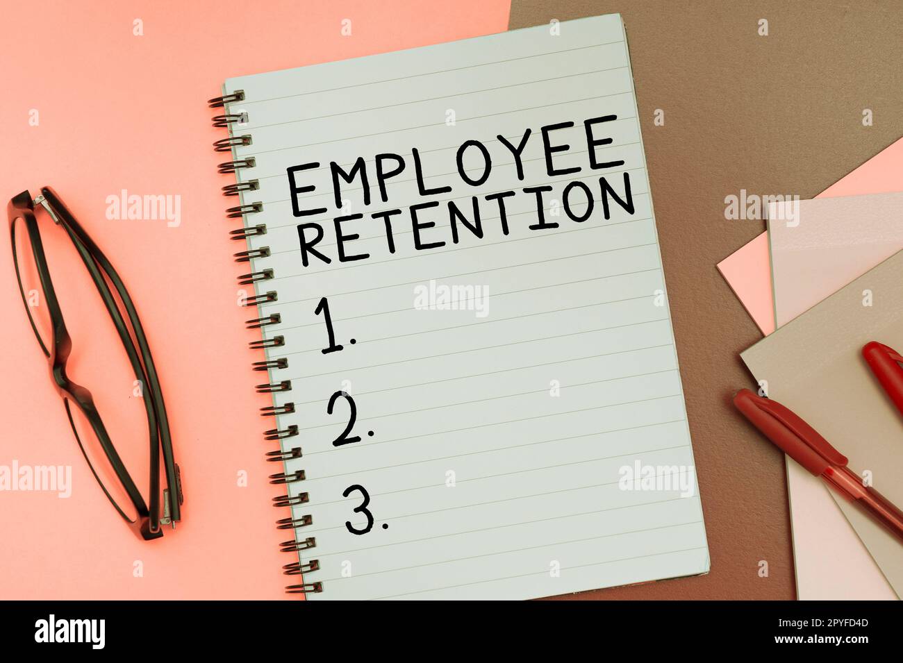 Sign displaying Employee Retention. Word for internal recruitment ...