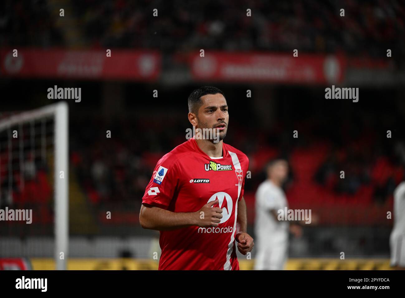 Monza, Italy, 03/05/2023, Dany Mota of AC Monza and Denzel Dumfries of ...