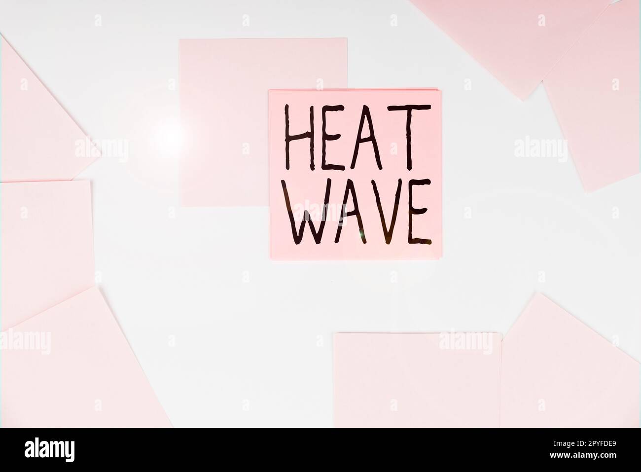 Conceptual caption Heat Wave. Business idea a prolonged period of ...