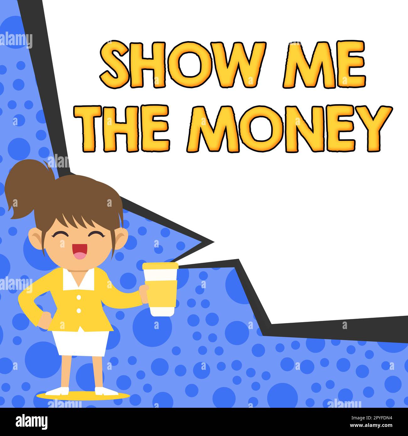 Hand writing sign Show Me The Money. Business idea Showing the cash ...