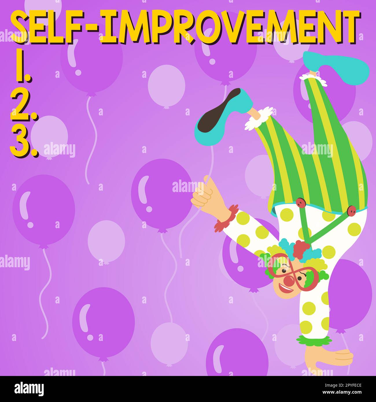 Sign displaying Self Improvement. Word for process of making yourself a ...