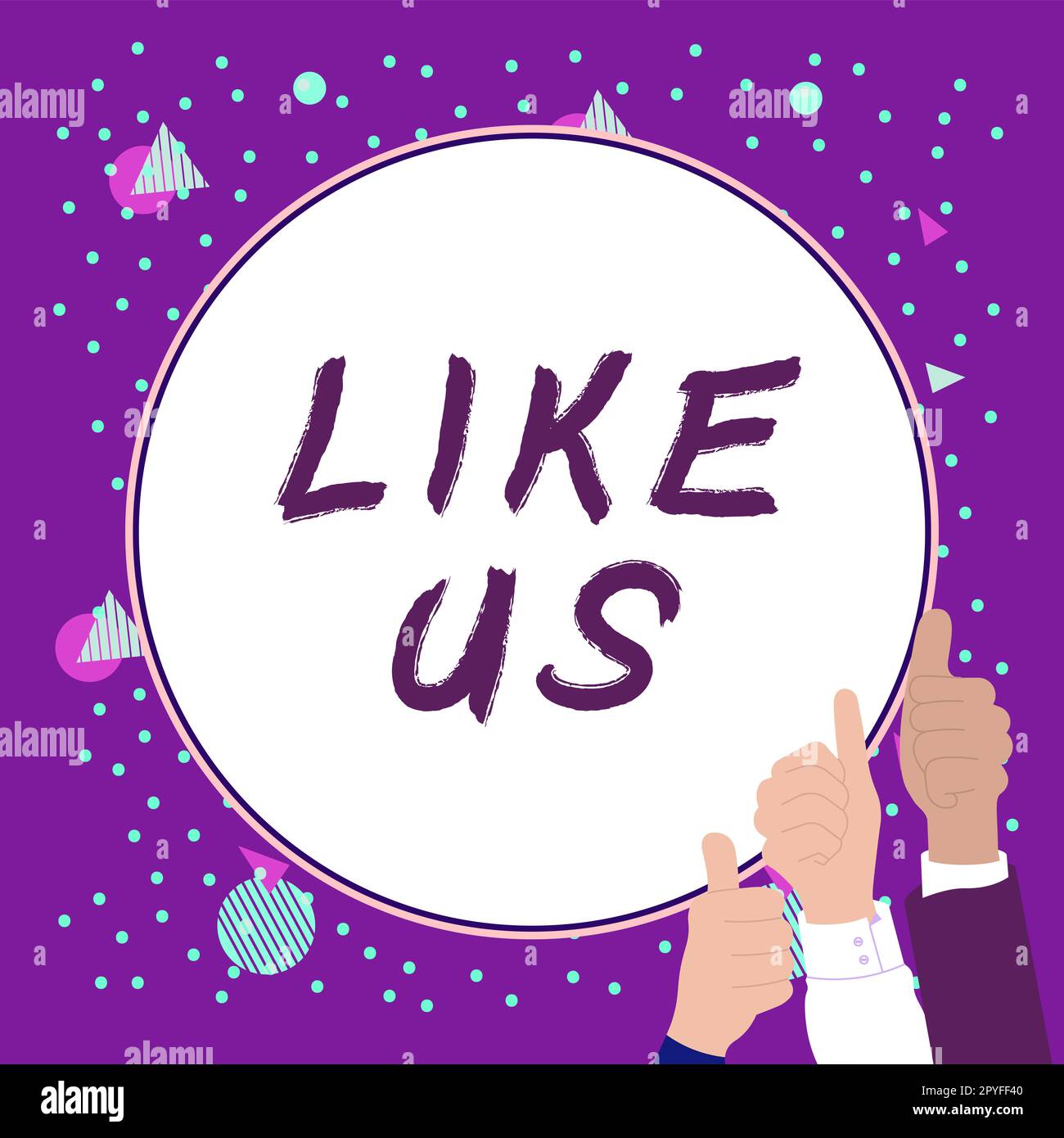 Writing displaying text Like Us. Concept meaning Asking to follow on ... Writing displaying text Like Us. Concept meaning Asking to follow on ...