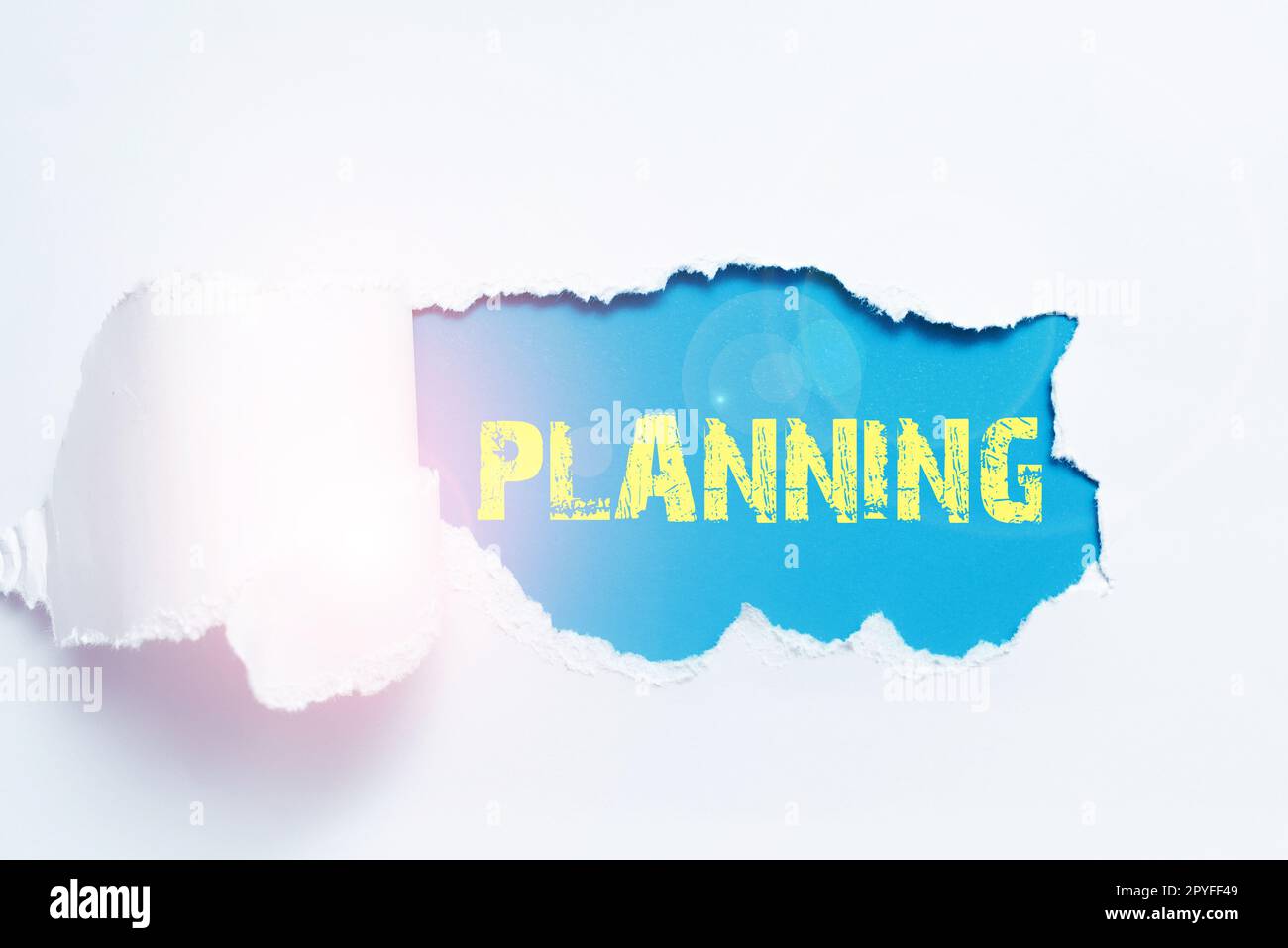 Handwriting text Planning. Business overview process of thinking about ...