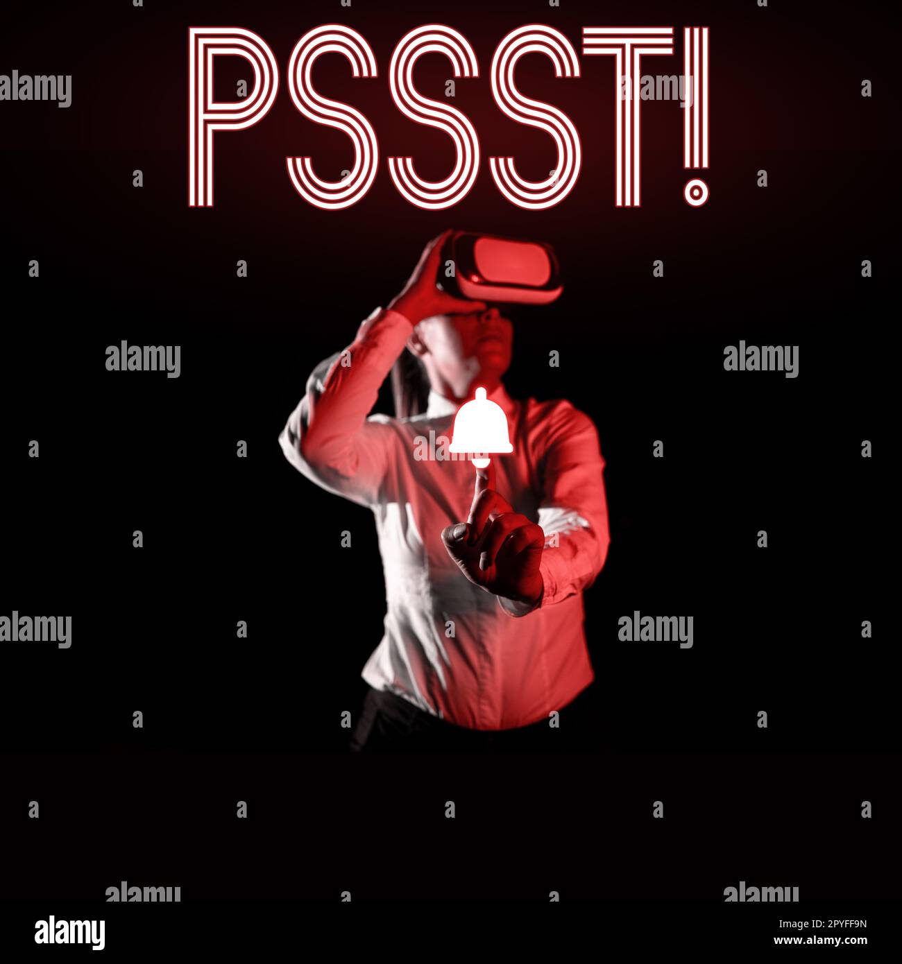 Conceptual display Pssst. Word for Expression Way to attract attention ...