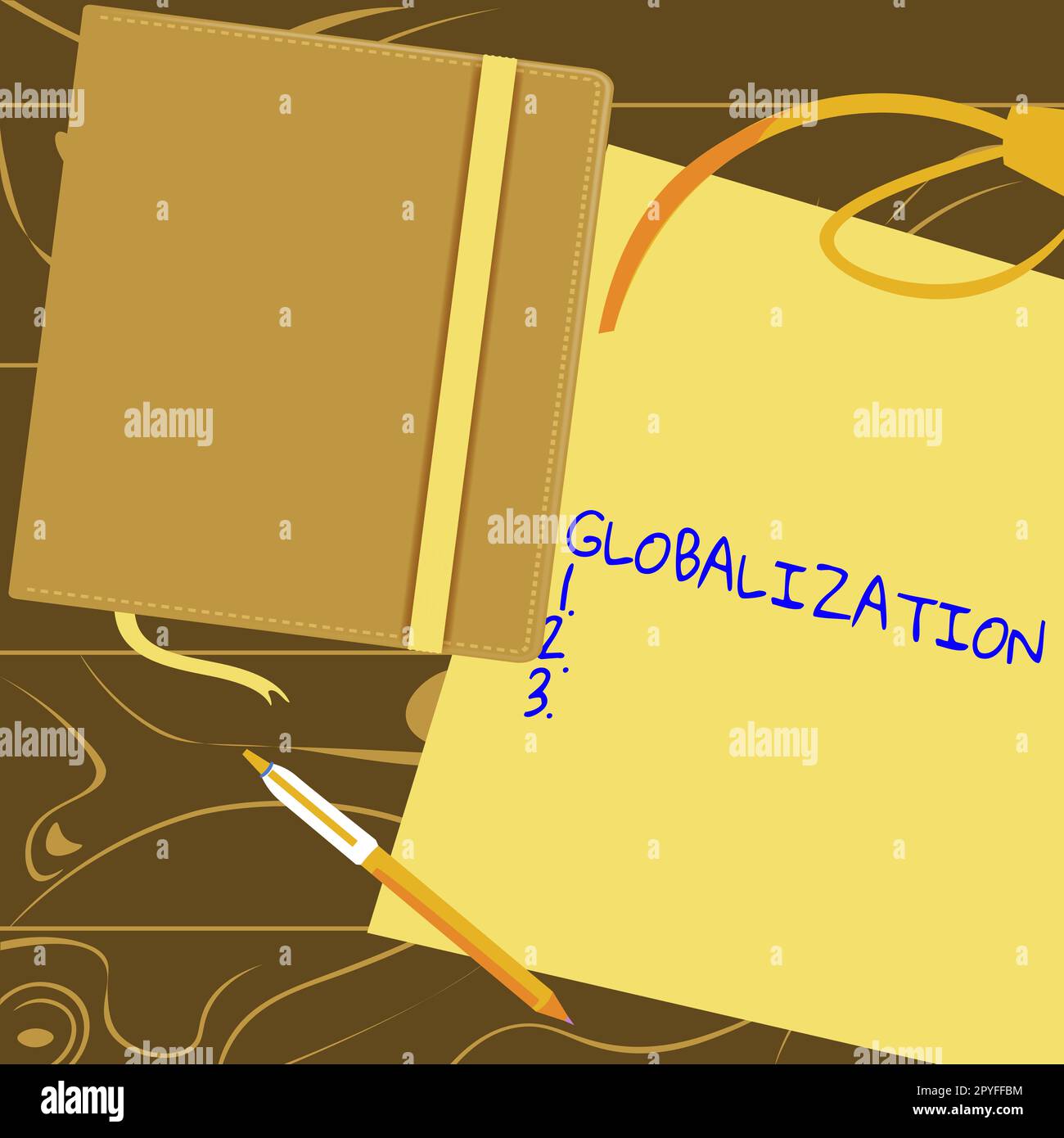 Text sign showing Globalization. Conceptual photo development of an ...