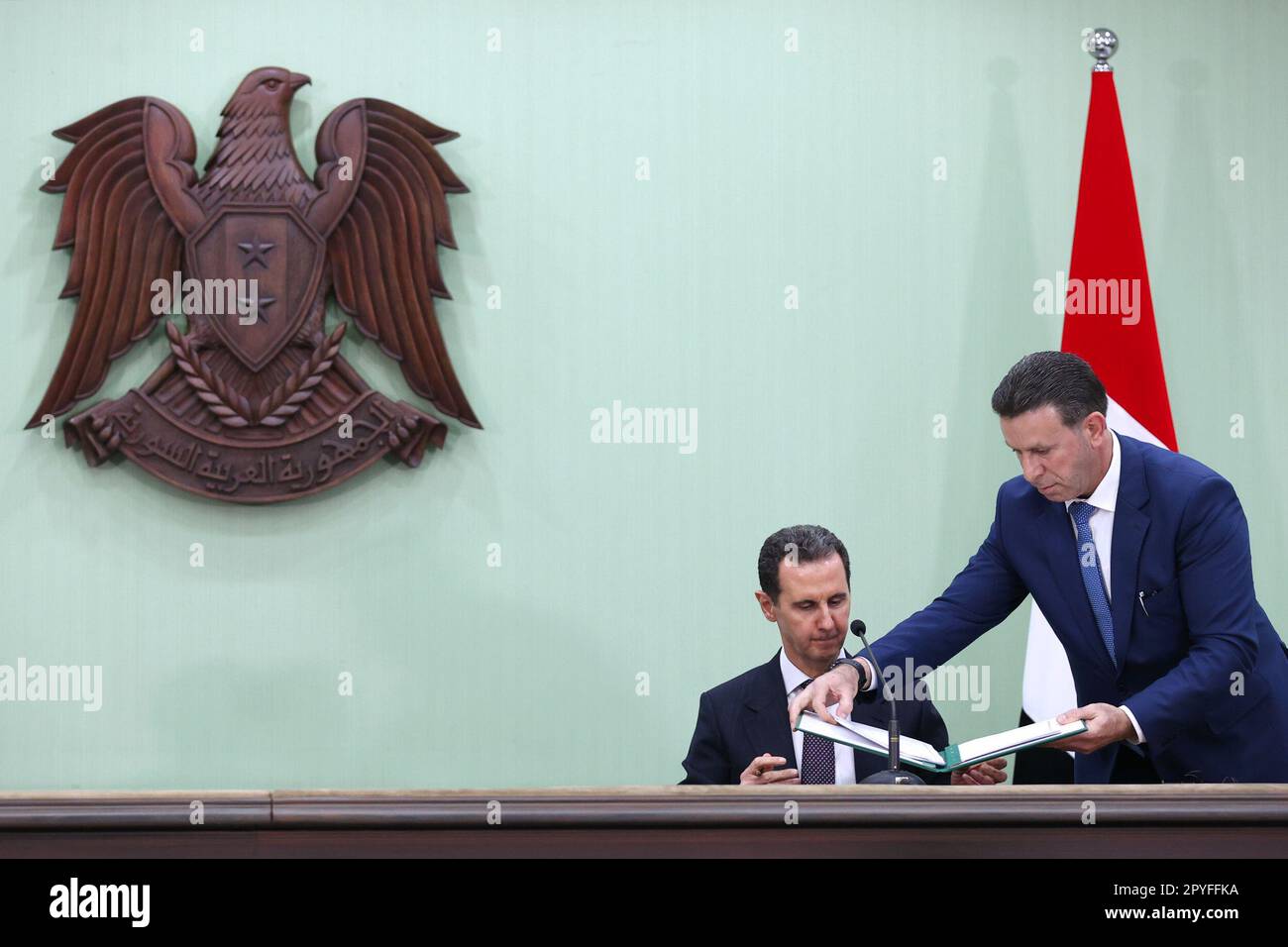 Bashar al assad raisi hi-res stock photography and images - Alamy