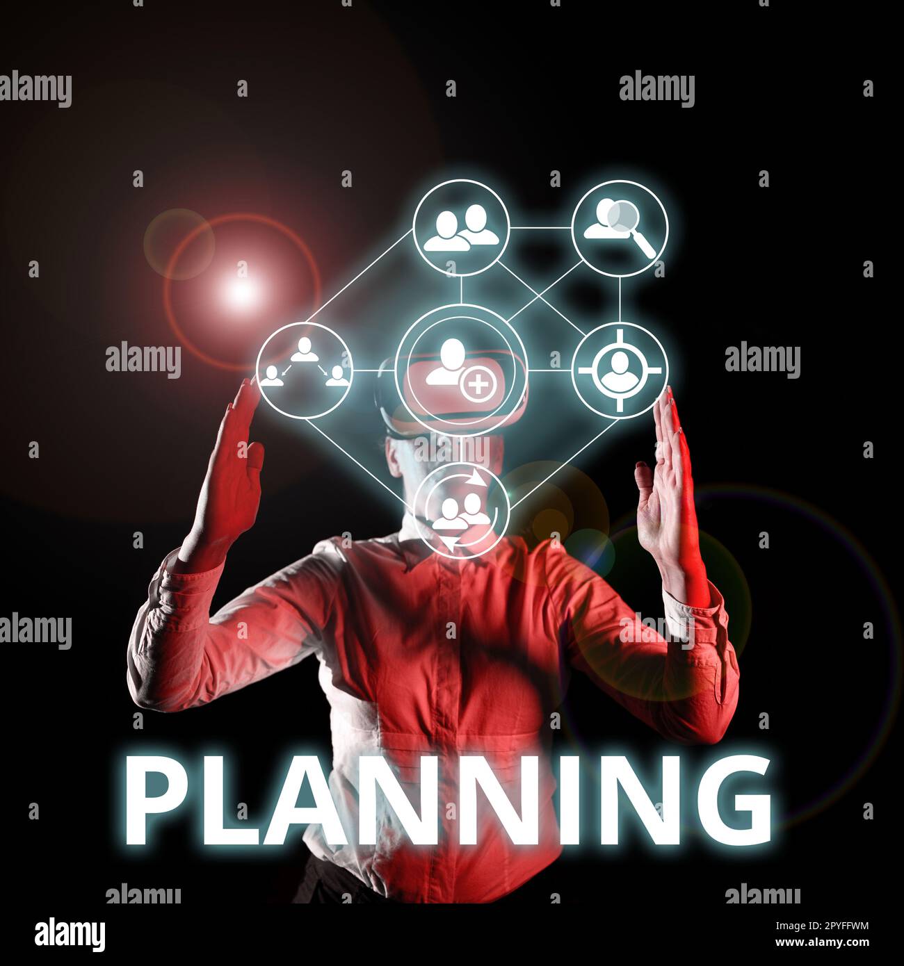 Conceptual display Planning. Business idea process of thinking about ... Conceptual display Planning. Business idea process of thinking about ...