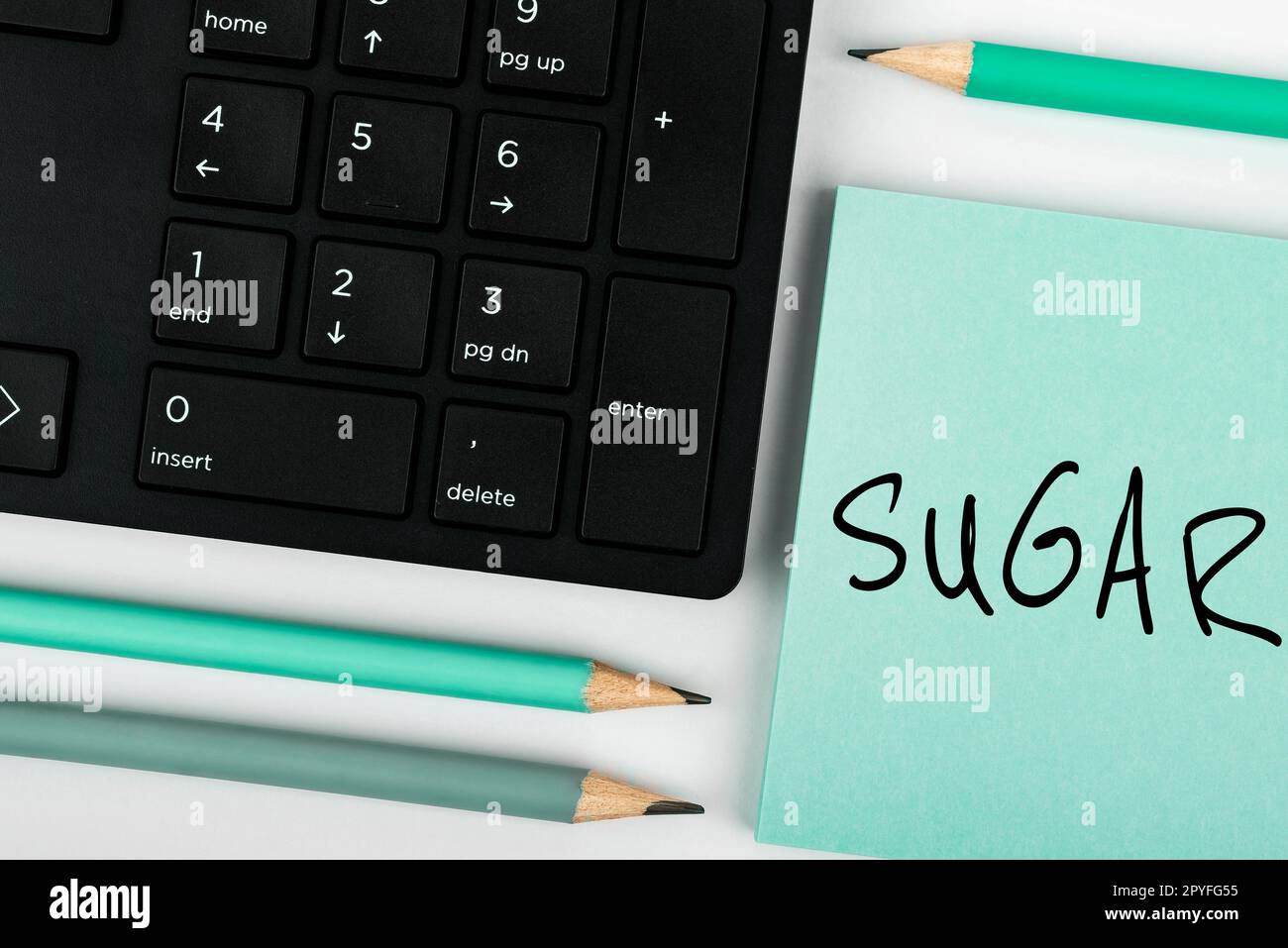 Hand writing sign Sugar. Concept meaning sweet crystalline substance ...