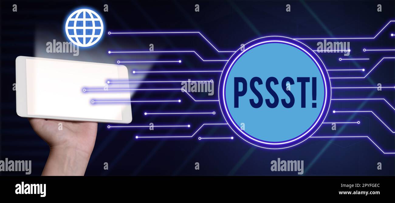 Inspiration showing sign Pssst. Word for Expression Way to attract ...