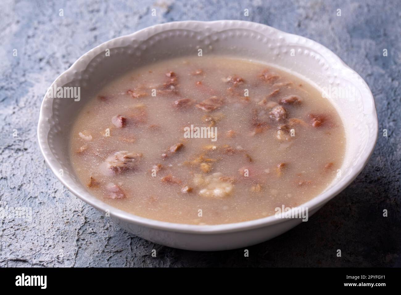 Traditional delicious Turkish food, Turkish traditional tripe soup ...