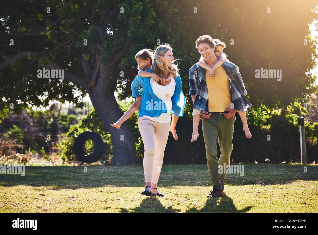 Making time for the most important people...family. a happy family ...