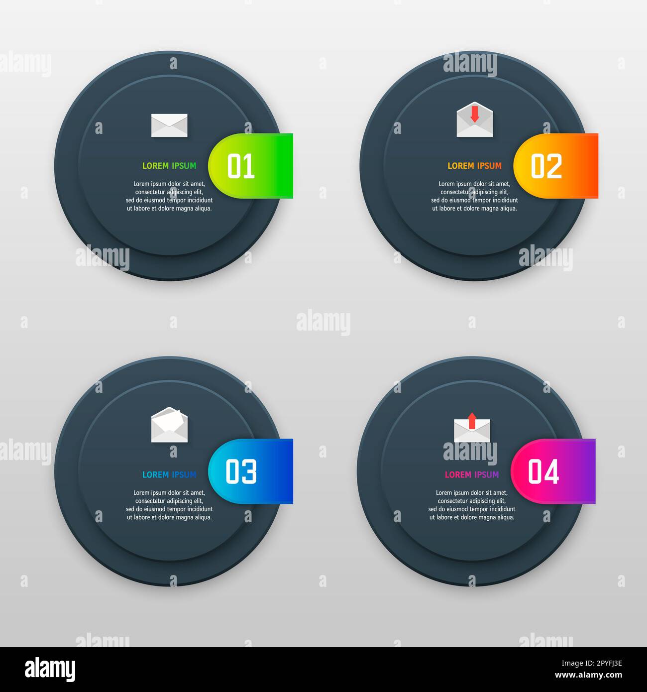 Infographic Style Web Design