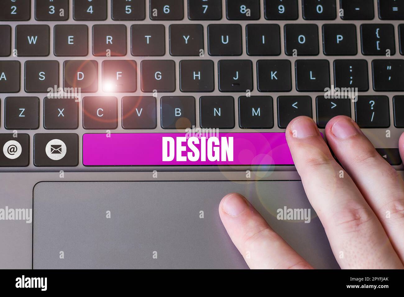 Text showing inspiration Design. Concept meaning plan drawing produced ...