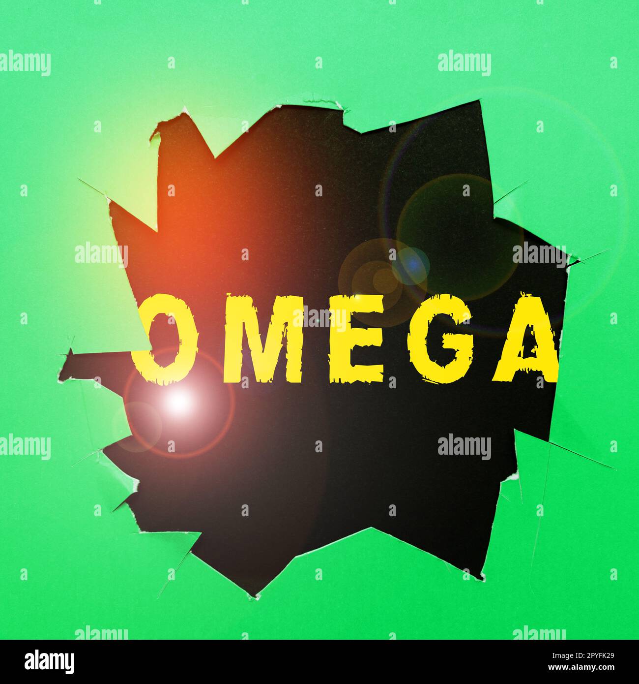 Writing displaying text Omega. Business concept Class of essential ...