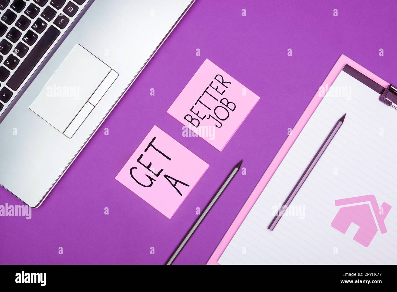 Text sign showing Get A Better Job. Word for look for another work that ...