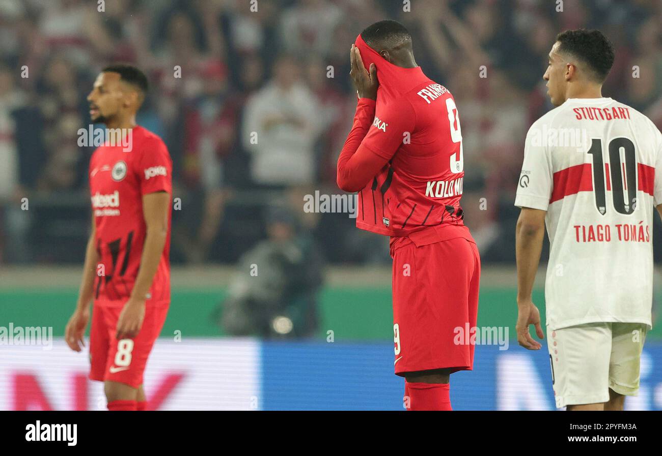 Stuttgart, Deutschland. 03rd May, 2023. firo: May 3rd, 2023, football ...
