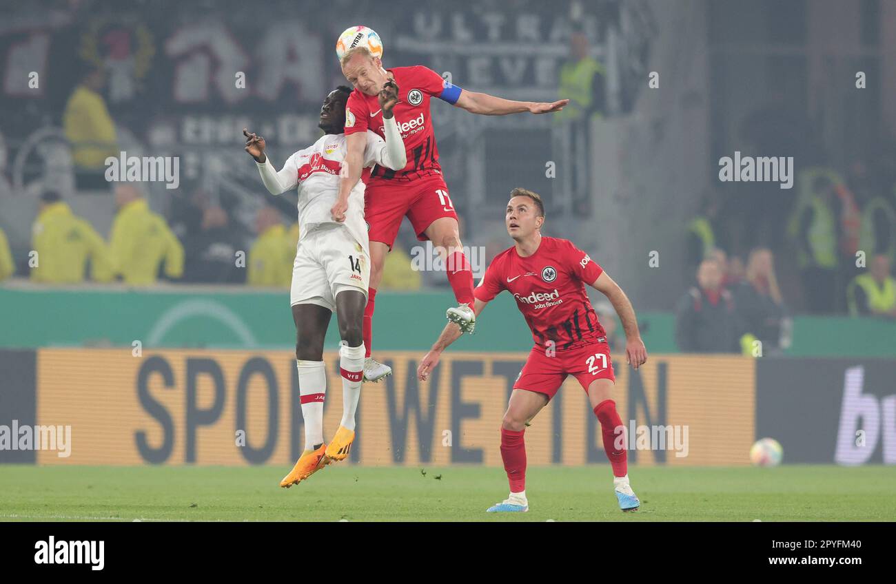 Stuttgart, Deutschland. 03rd May, 2023. firo: 03.05.2023, football ...
