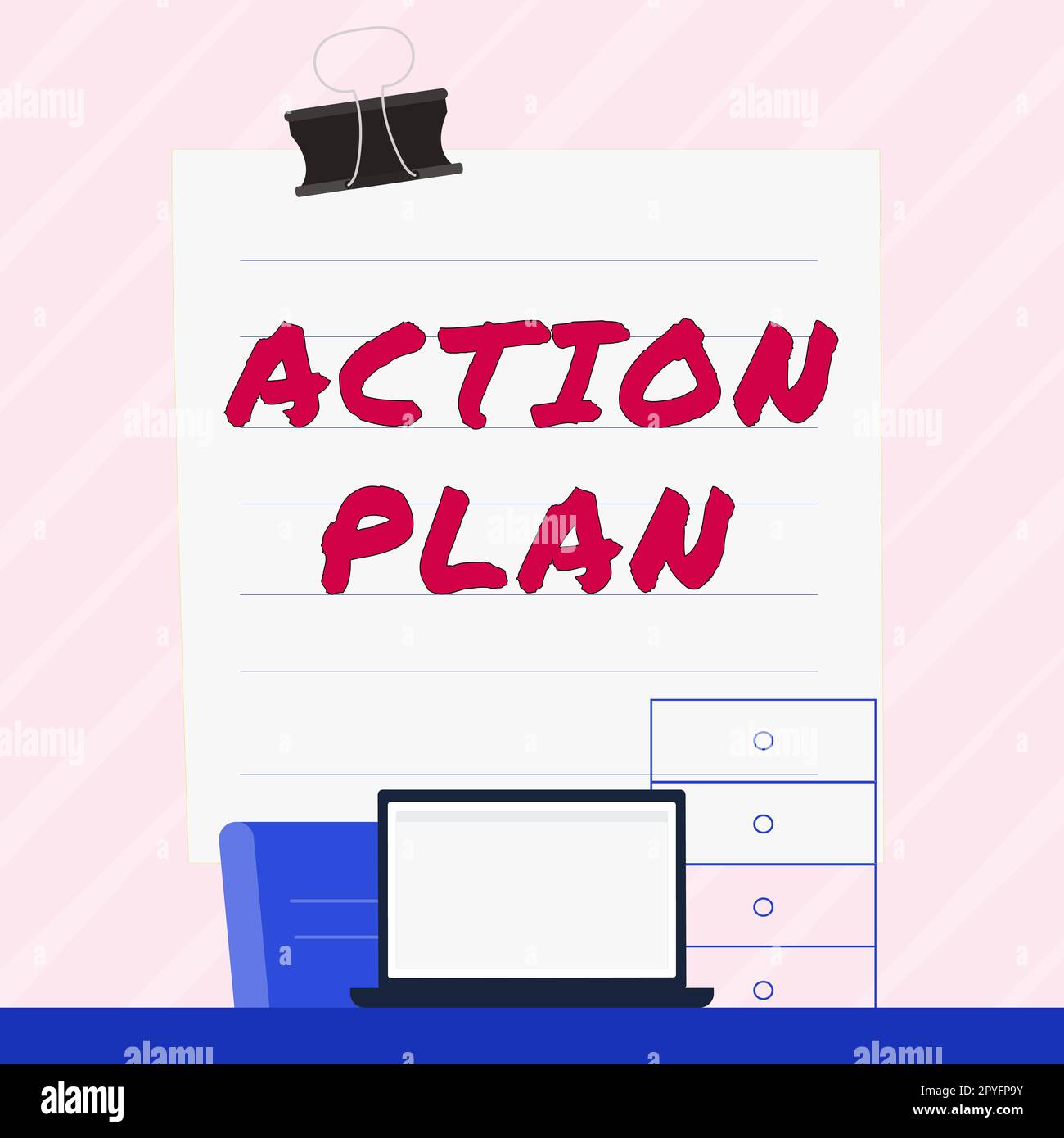 Action plan word hi-res stock photography and images - Alamy