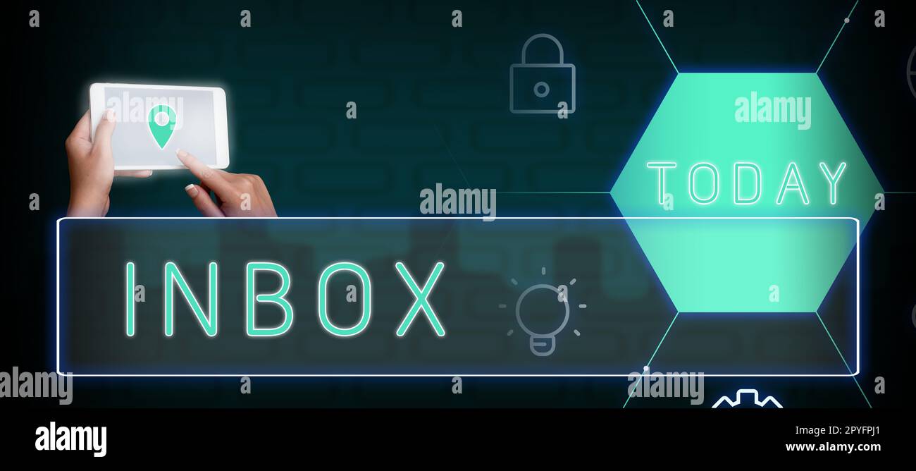 Electronic notifications hi-res stock photography and images - Alamy