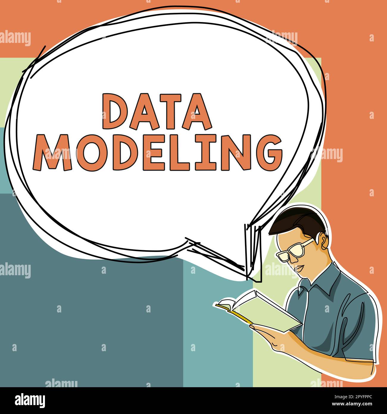 Conceptual Caption Data Modeling Business Approach Process Of Transferring Data Between Data