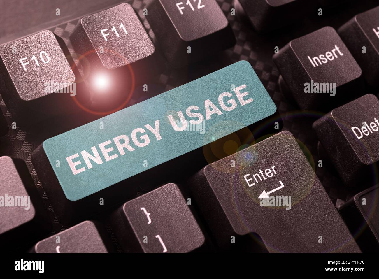 Handwriting text Energy Usage. Word for Amount of energy consumed or ...