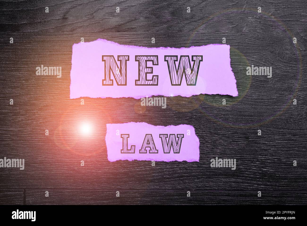 Hand writing sign New Law. Business approach system of rules that ...