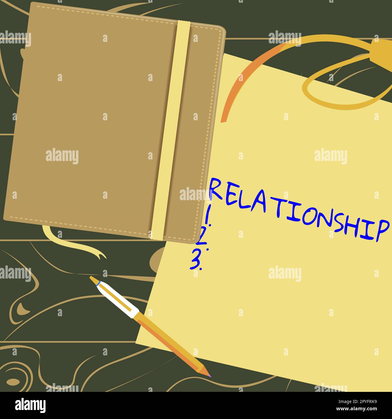 Conceptual display Relationship. Word Written on Developing business ...