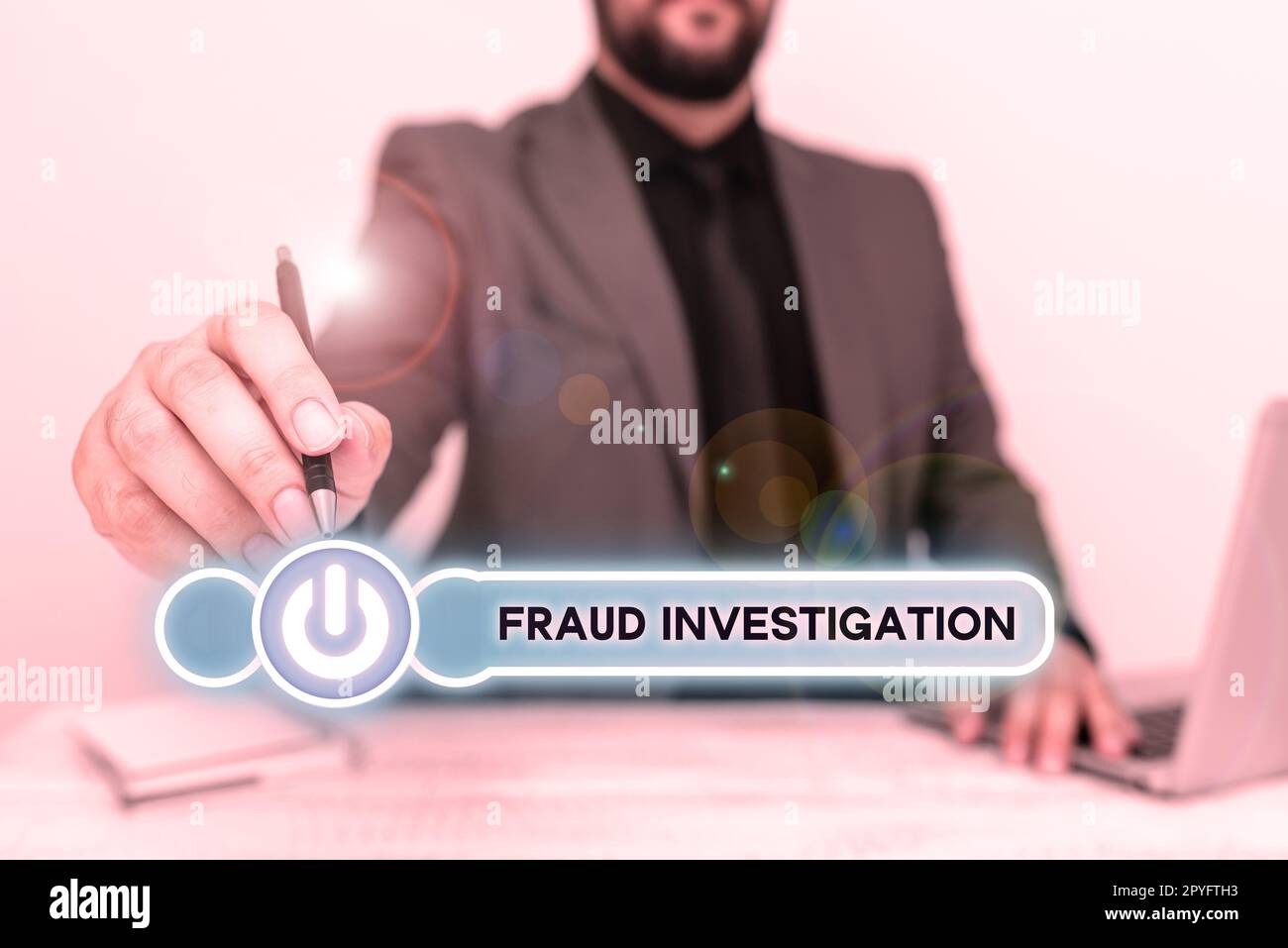 Text caption presenting Fraud Investigation. Business approach process ... Text caption presenting Fraud Investigation. Business approach process ...